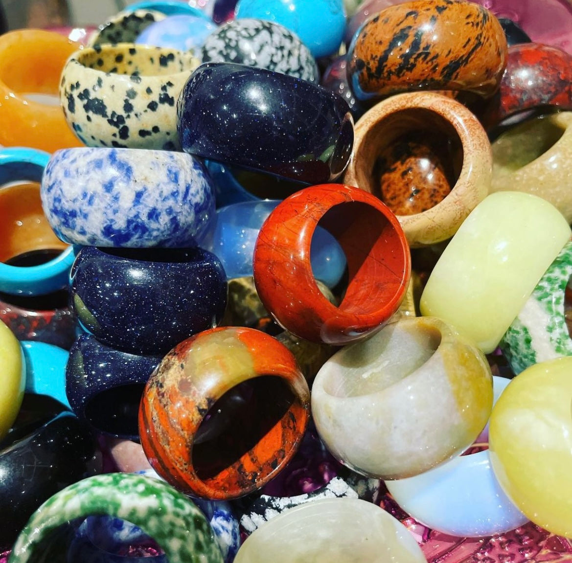 Crystal Rings – Dolly Moon Crystals